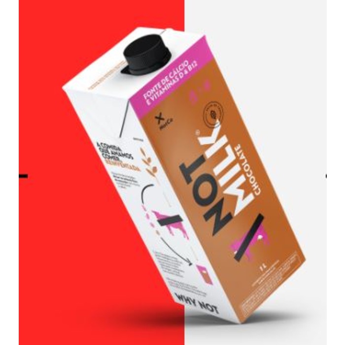 leite vegetal a base plantas com chocolate NOT MILK