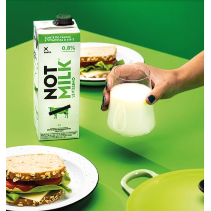leite vegetal a base de planta not milk desnatado sem gordura
