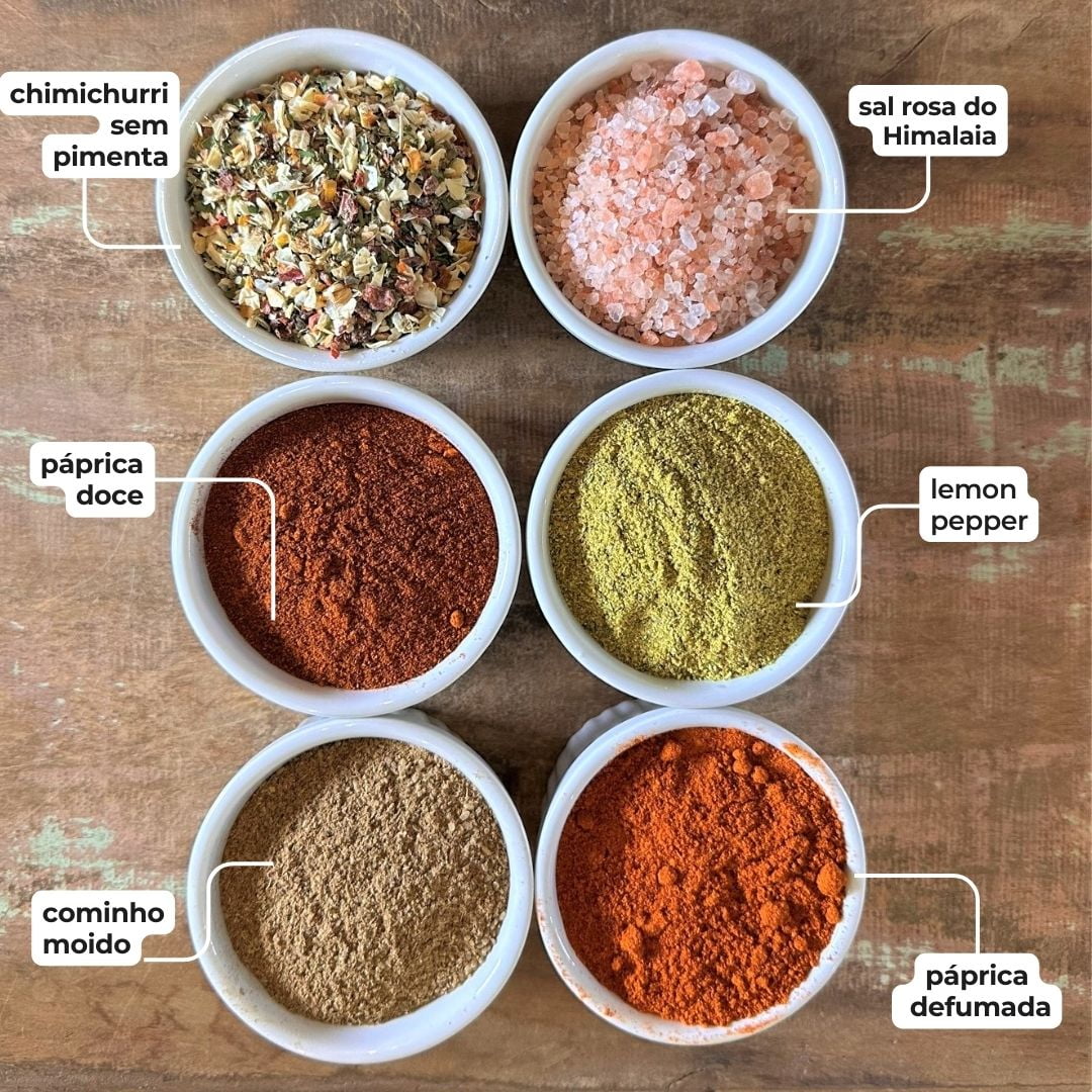 Temperos para Carnes | Empório Manjericão