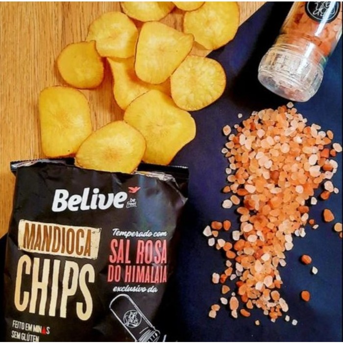 Chips de Mandioca Vegano | Empório Manjericão
