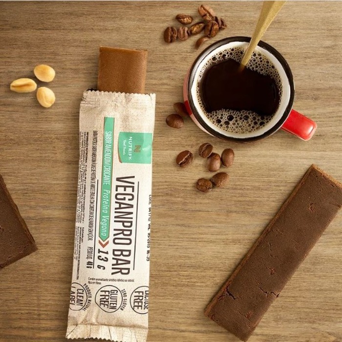 Barra de proteína vegana | Empório Manjericão