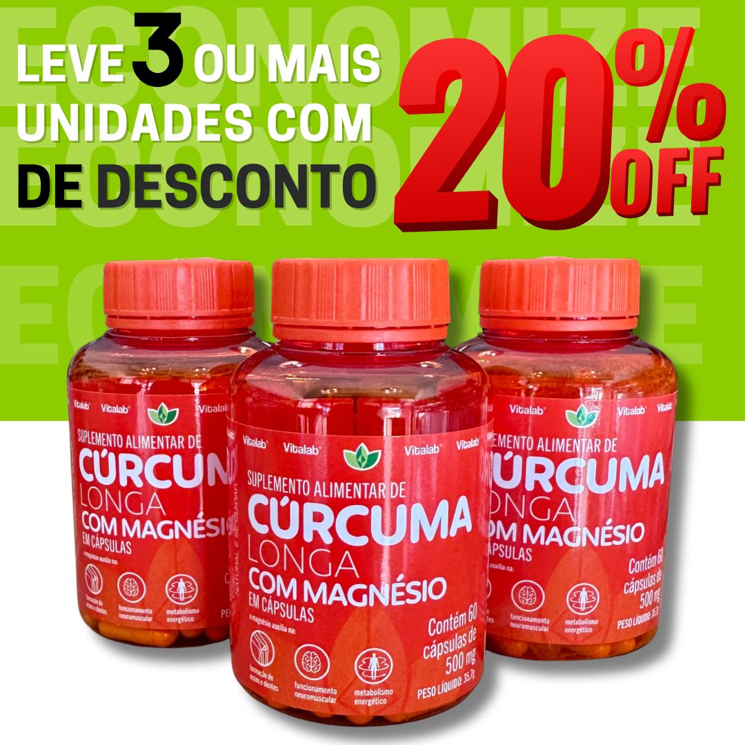 Cúrcuma em capsula | Empório Manjericão